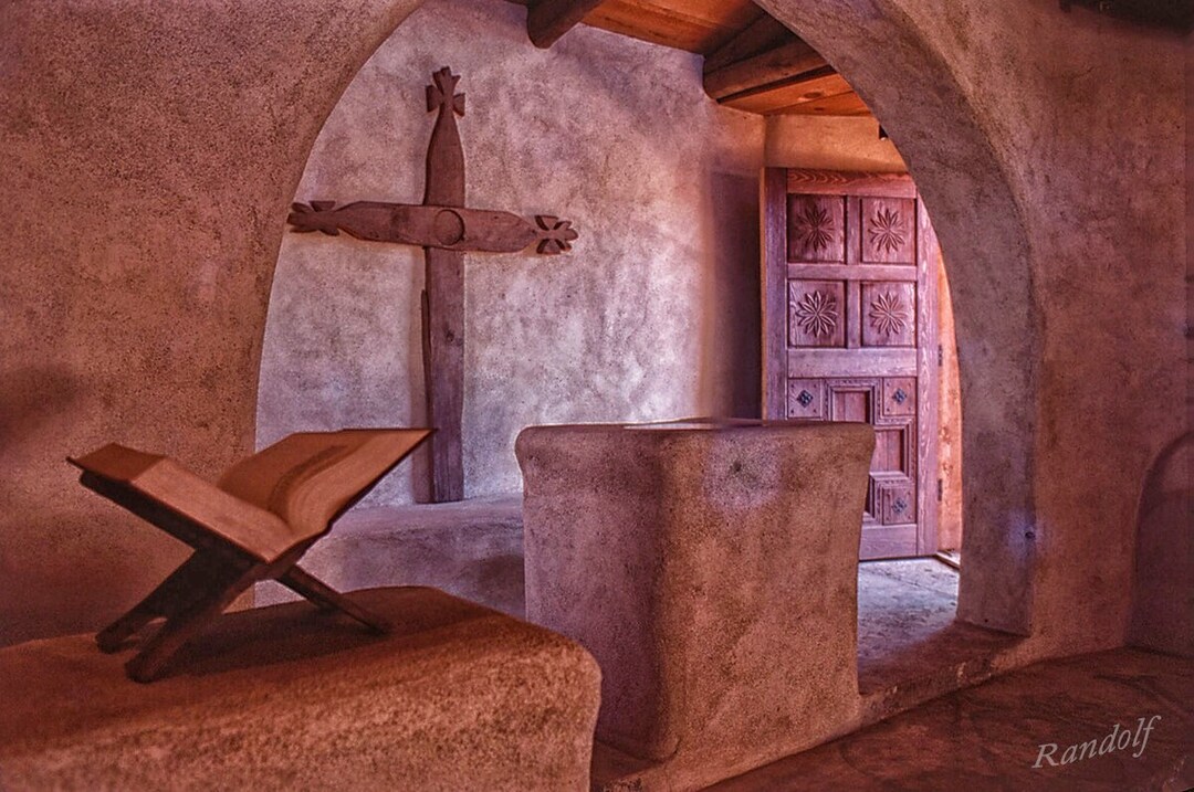 One of New Mexico's Beautiful Missions . - Etsy