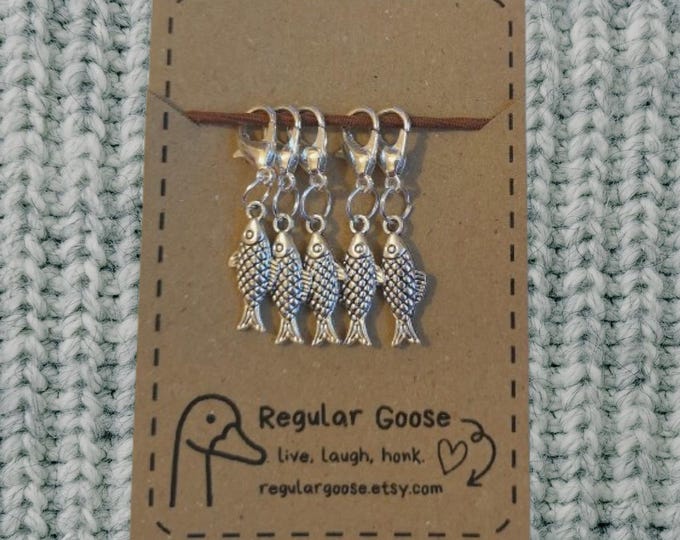 Fish Stitch Markers - Etsy