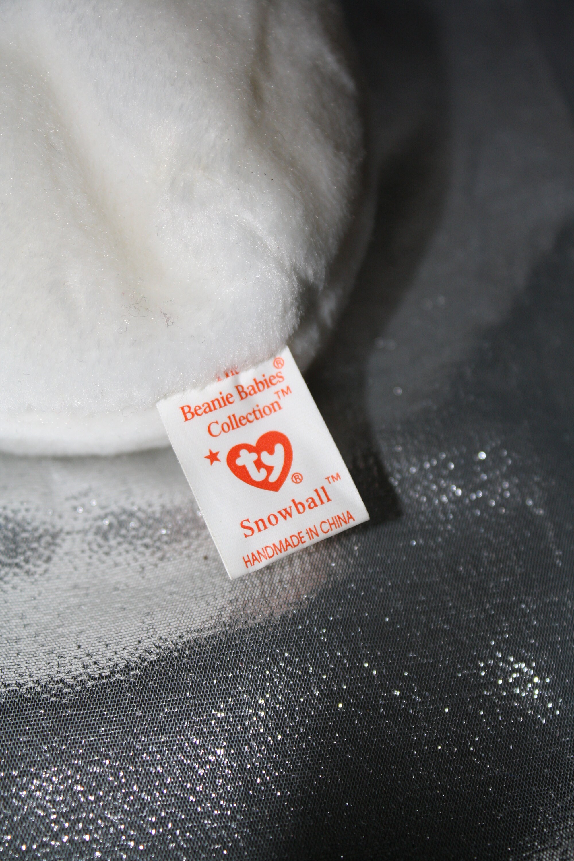 Ty Beanie Baby SNOWBALL - Etsy
