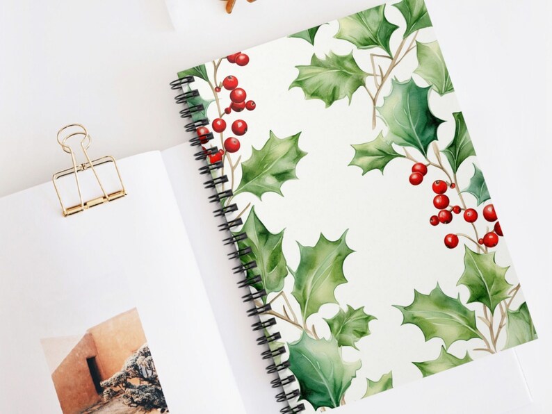 Holly Wonderland Digital Paper Bundle 12 Festive Designs for - Etsy