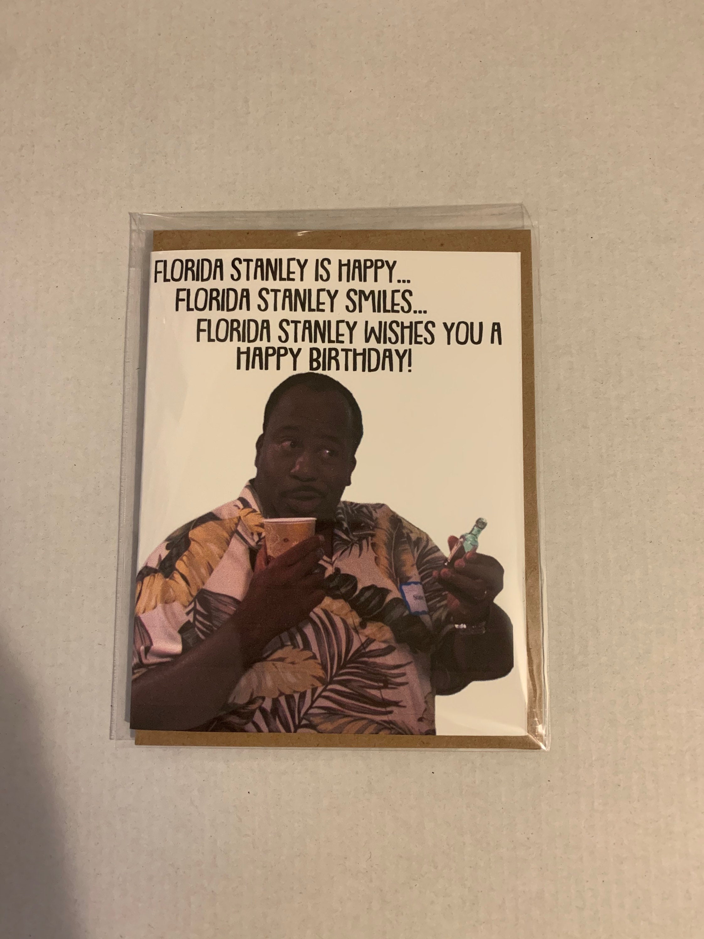 The Office Florida Stanley Birthday Card - Etsy