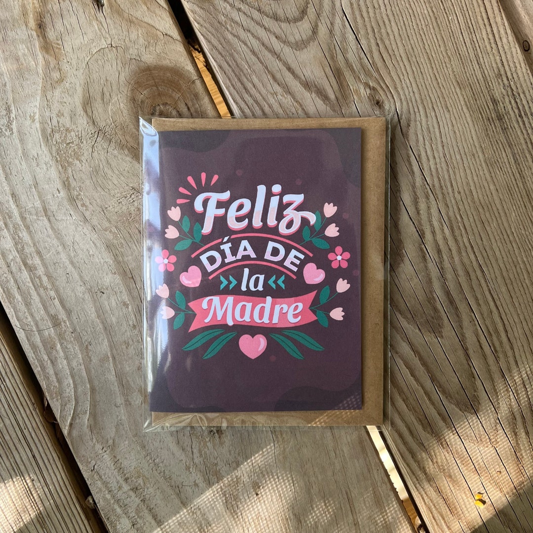 Mother’s Day Card - Feliz Dia De La Madre Card - Etsy