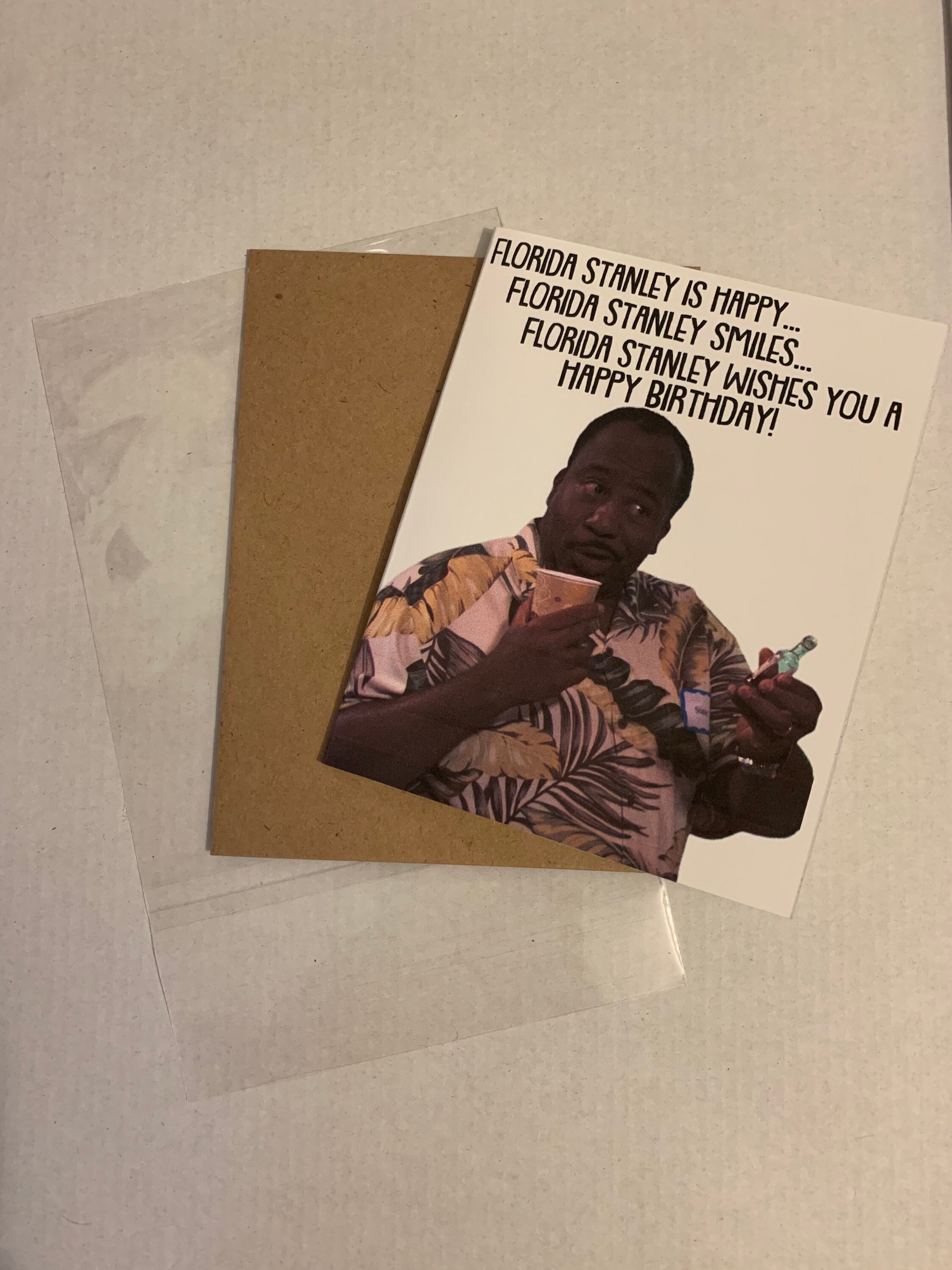 The Office Florida Stanley Birthday Card - Etsy