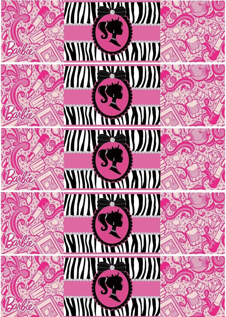 Barbie * Barbie Party * Barbie Water Bottle Labels * Barbie Girl ...