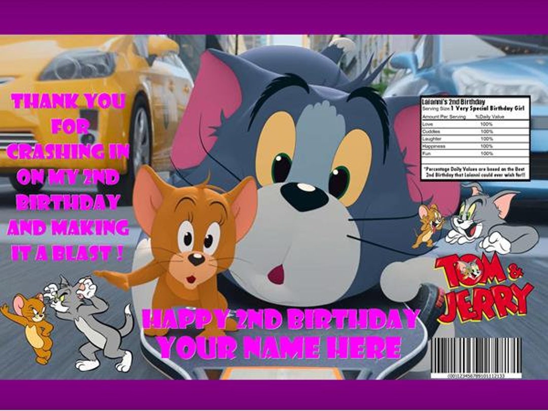 Tom and Jerry Birthday Tom & Jerry Party Tom Birthday Party Jerry ...