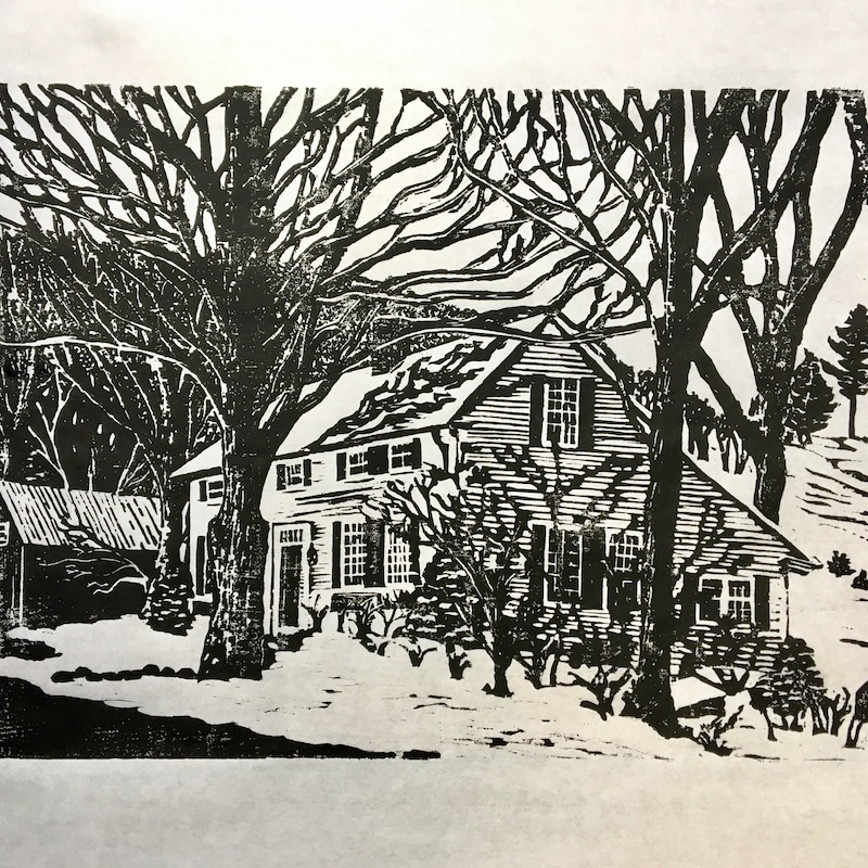 Saltbox House - Etsy