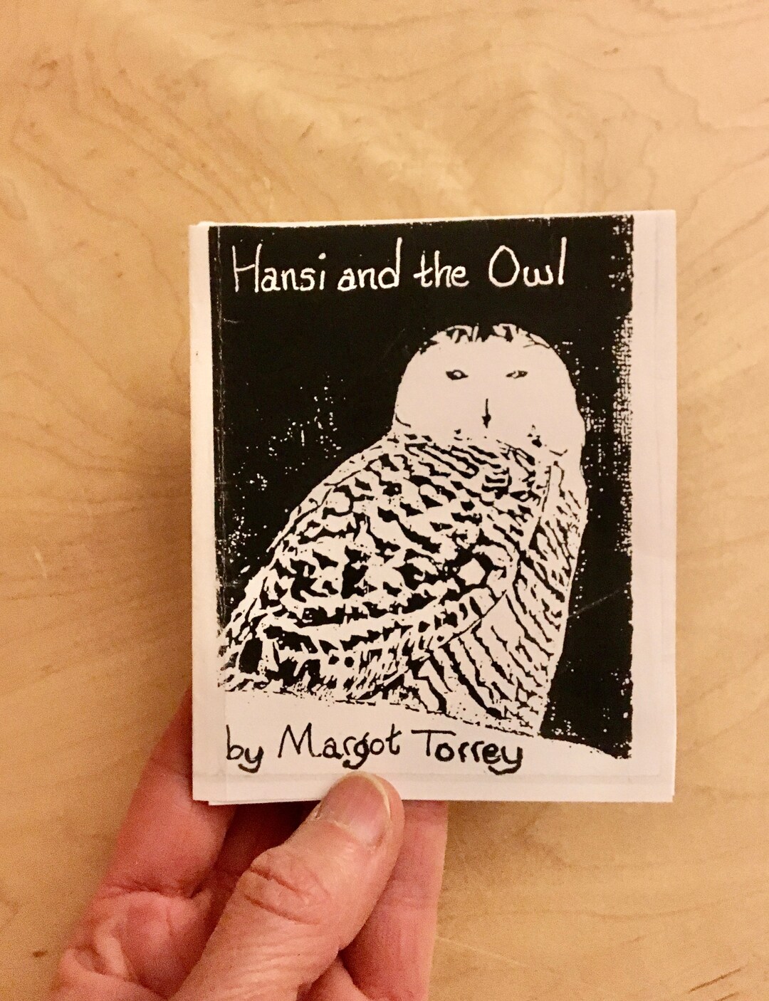 Children's Folded Art-book "hansi and the Owl" by Margot Torrey - Etsy