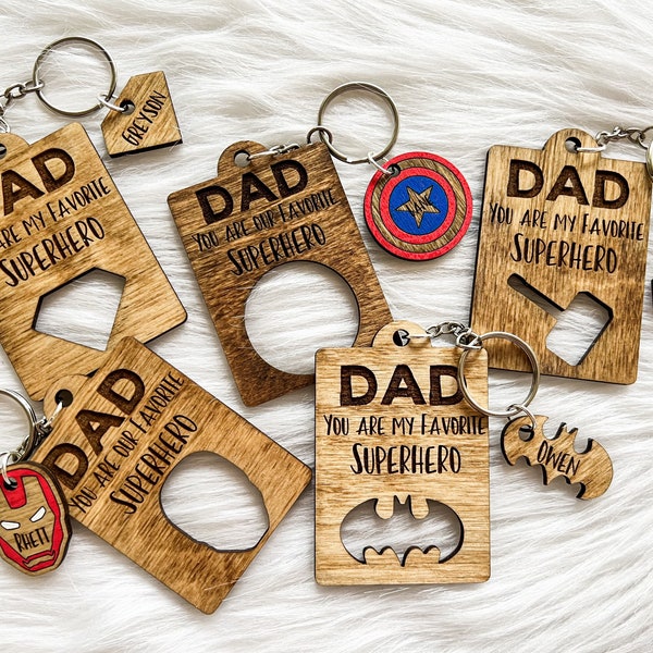 Dad Keychain - Etsy