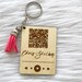 Custom Song QR Code Wood Keychain Personalized QR Code Song - Etsy
