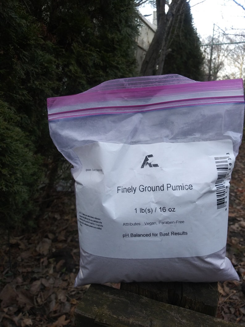 Fine Pumice, Pumice Powder (volcanic Ash), Ideal for Soap, Body ...