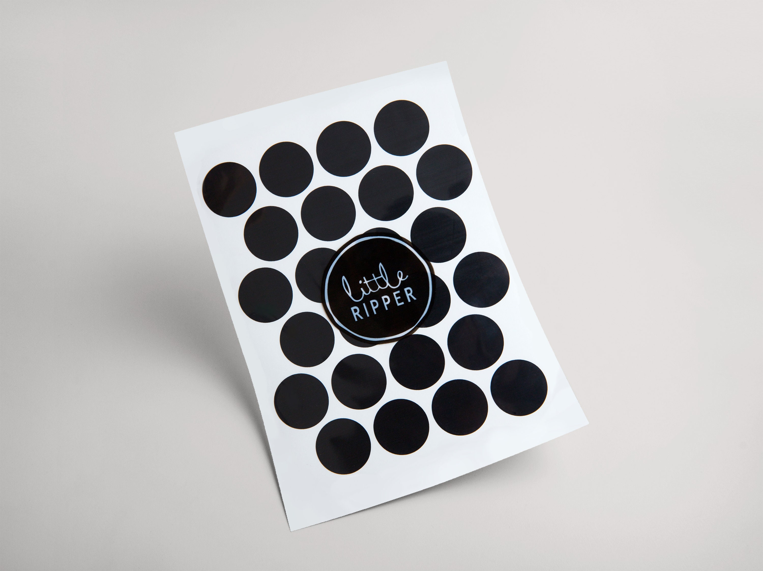 Black Polka Dot Wall Stickers Black Spots Wall Decal L Wall Sticker ...