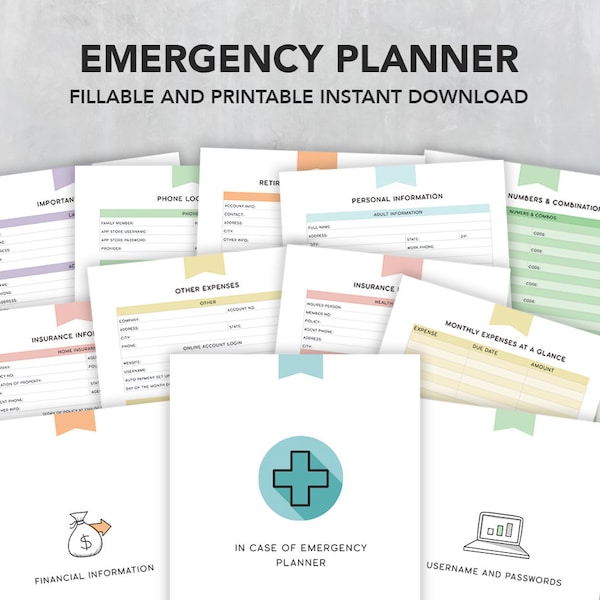 In Case of Emergency - Etsy