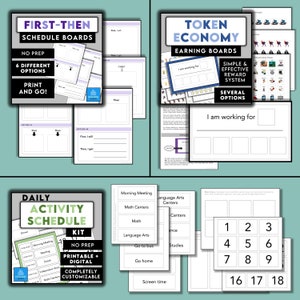 Complete BEHAVIOR Bundle | ABA Resources Data Sheets Token Economy FBA ...