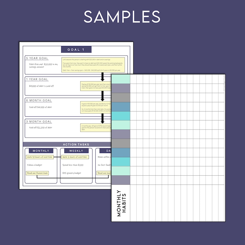 The Ultimate Goal Planning Workbook Self Development - Etsy