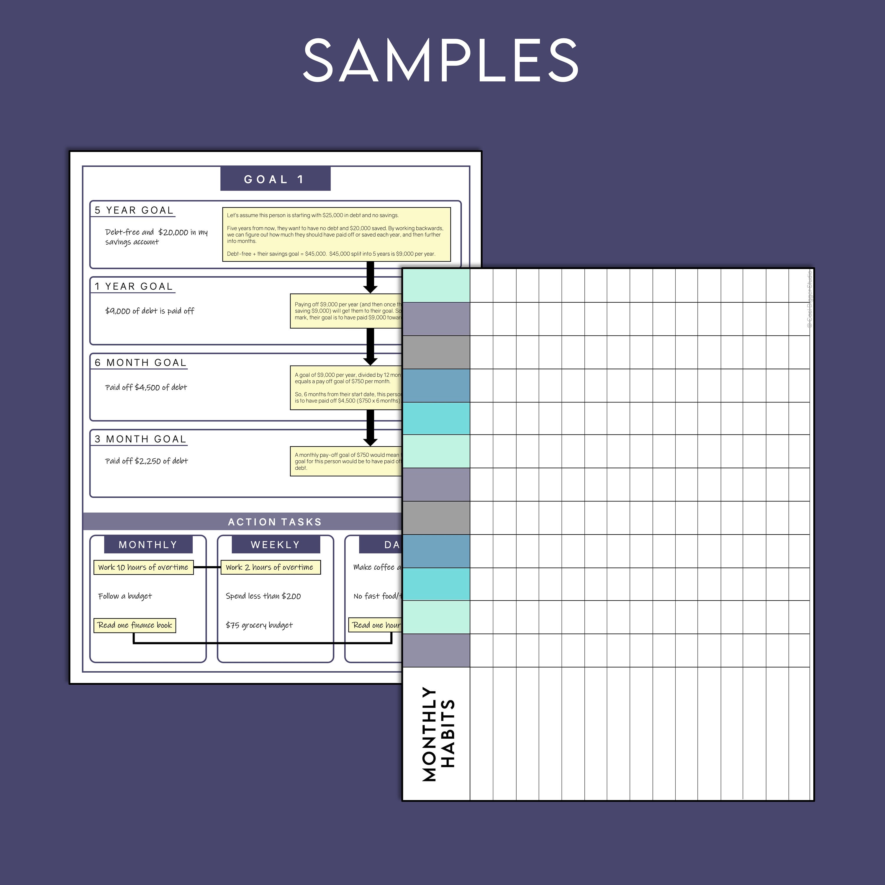 The Ultimate Goal Planning Workbook | Self Development | Better Life ...