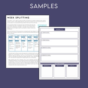 The Ultimate Goal Planning Workbook | Self Development | Better Life ...