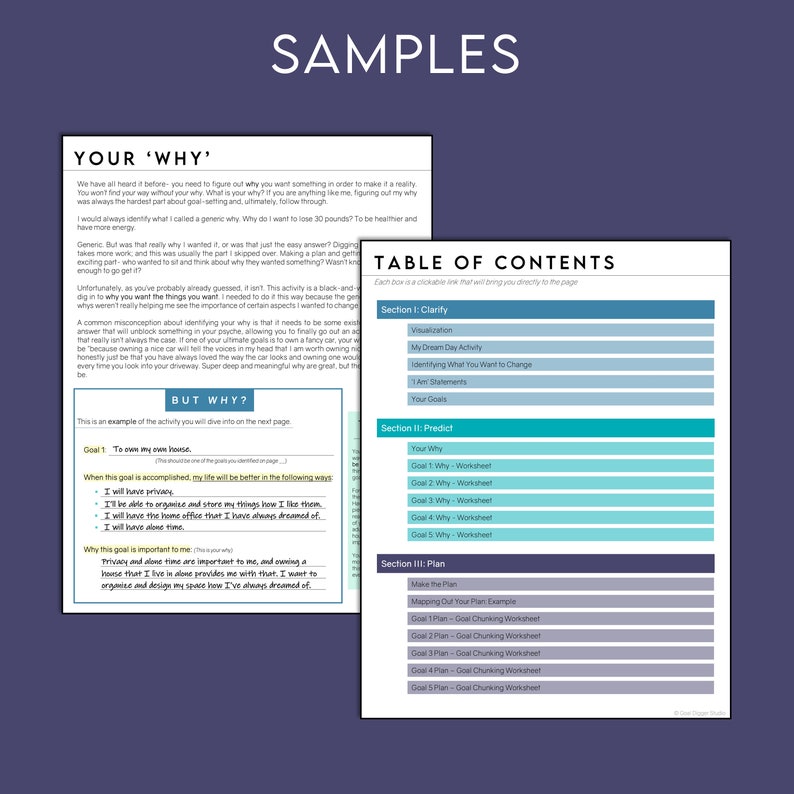 The Ultimate Goal Planning Workbook | Self Development | Better Life ...