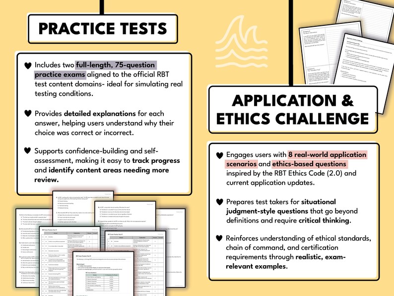 RBT Workbook, RBT Exam Practice Tests, ABA Exam Prep, Task List 3rd ...