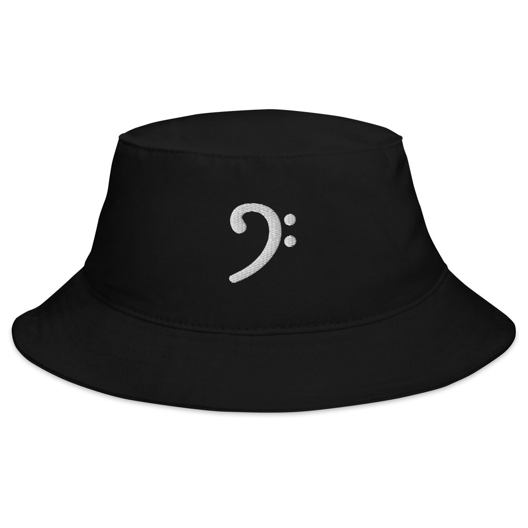 Bass Clef Music Bucket Hat - Etsy