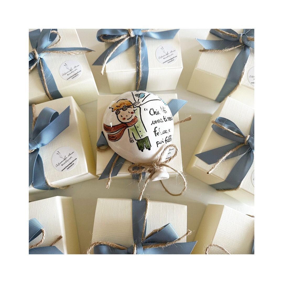 Little Prince Baptism Balloon Favors - Etsy