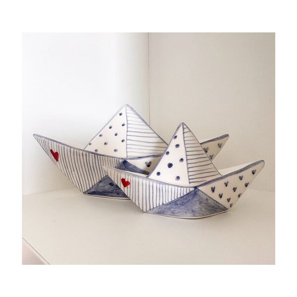 Ceramic Boats - Etsy