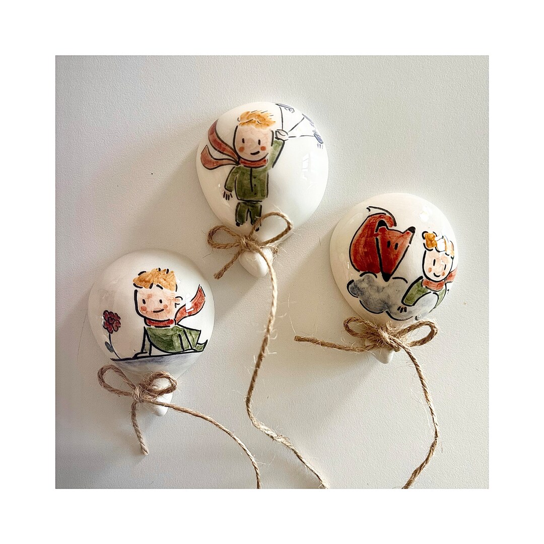 Little Prince Balloon Magnet Favors Baptism Favor Communion - Etsy