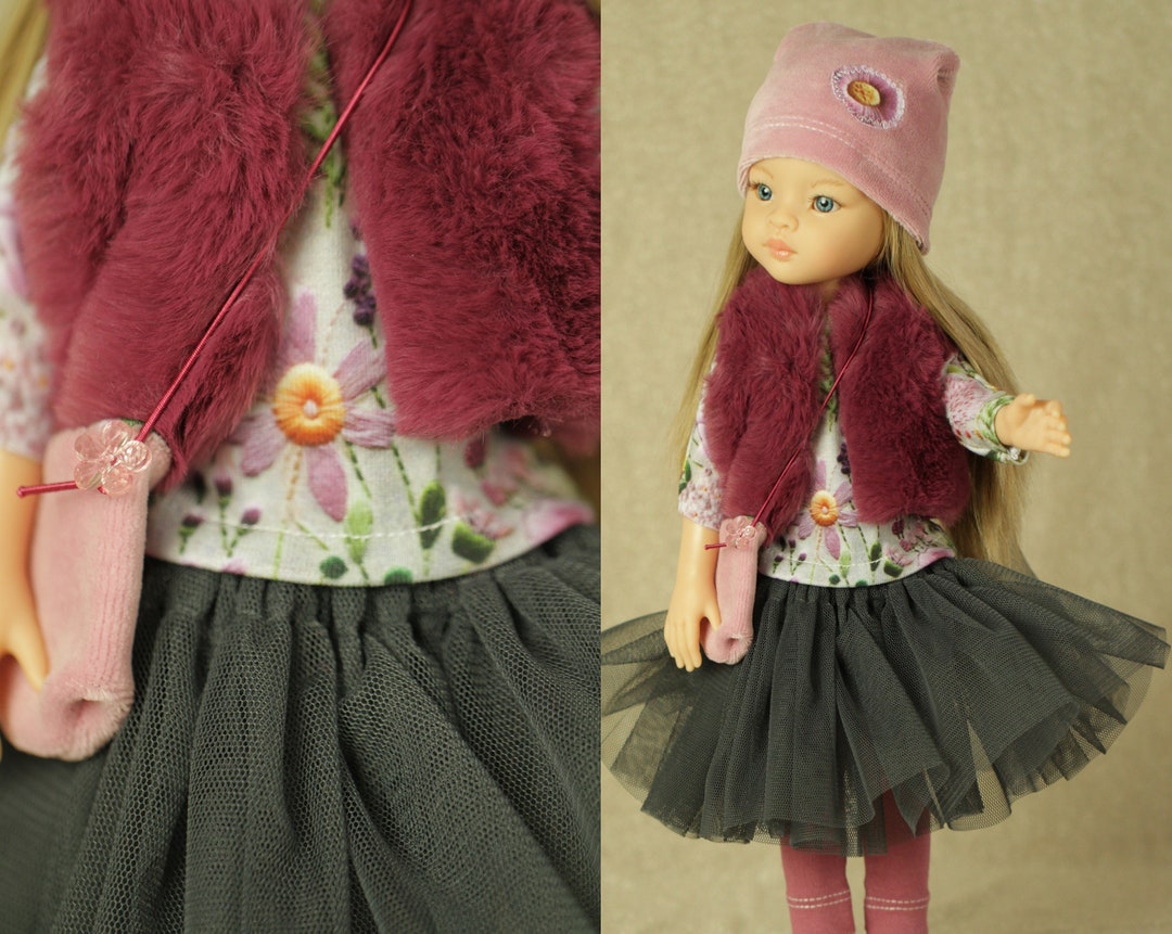 SOFIA FLORA Complete Outfit for Paola Reina Amigas 13 Inch Doll, Tutu ...