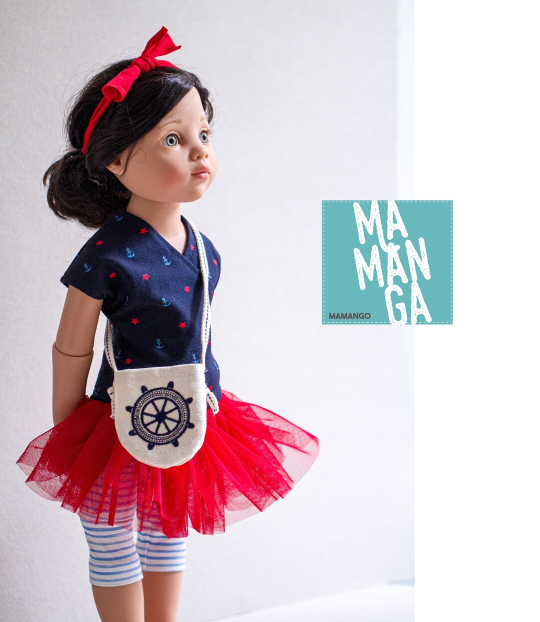 LIBERTY Outfit for 18 Inch Doll, Clothes for 18 Inch Doll, Tutu Skirt ...