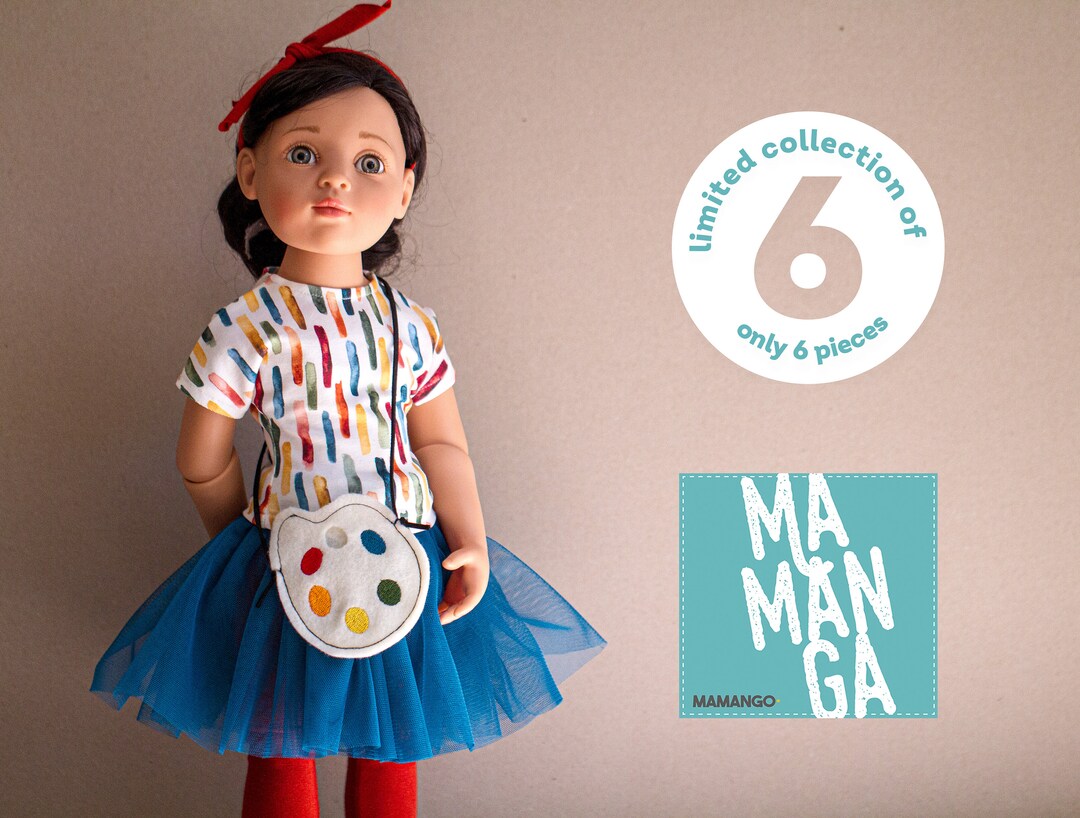 MAUD Outfit for 18 Inch Doll, Clothes for 18 Inch Doll, Tutu Skirt ...