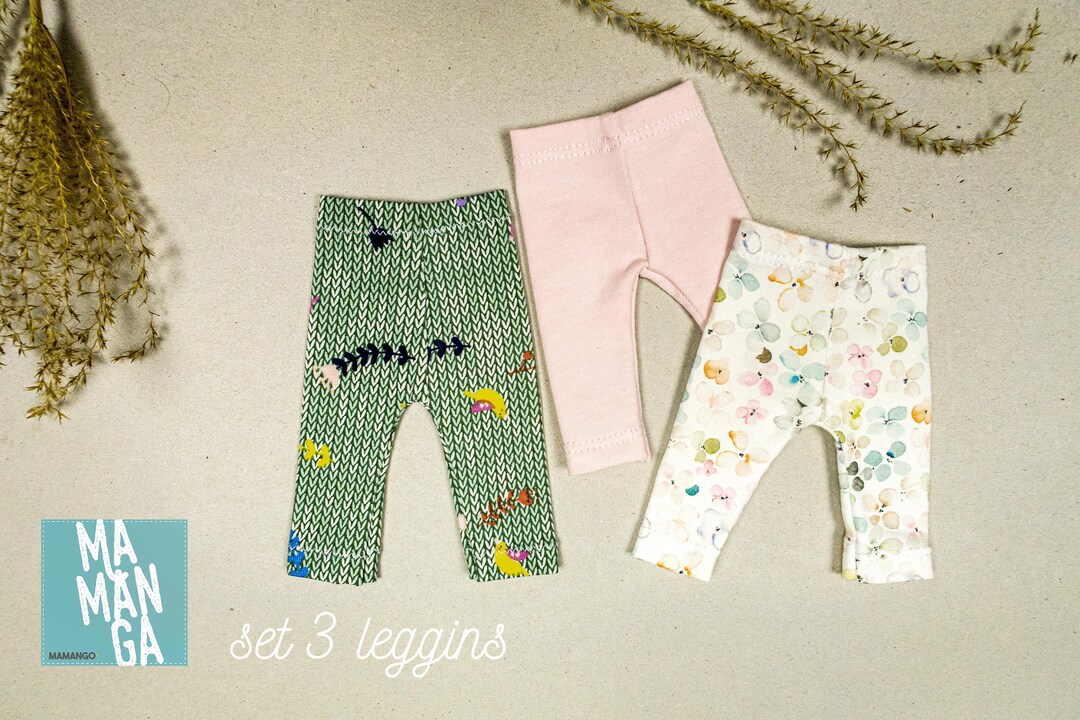 BRIA Set 3 Leggings for Paola Reina Amigas 13 Inch Doll Doll - Etsy