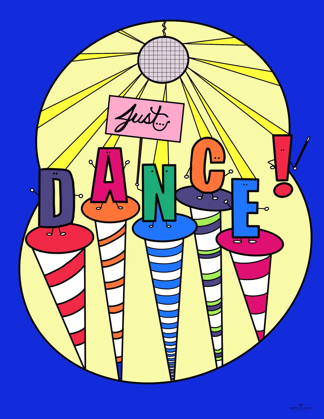 Just Dance Printable Coloring Page Inspirational Self Love - Etsy Hong Kong