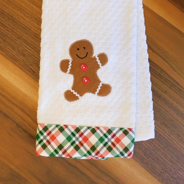 Gingerbread Kitchen Towel - Etsy