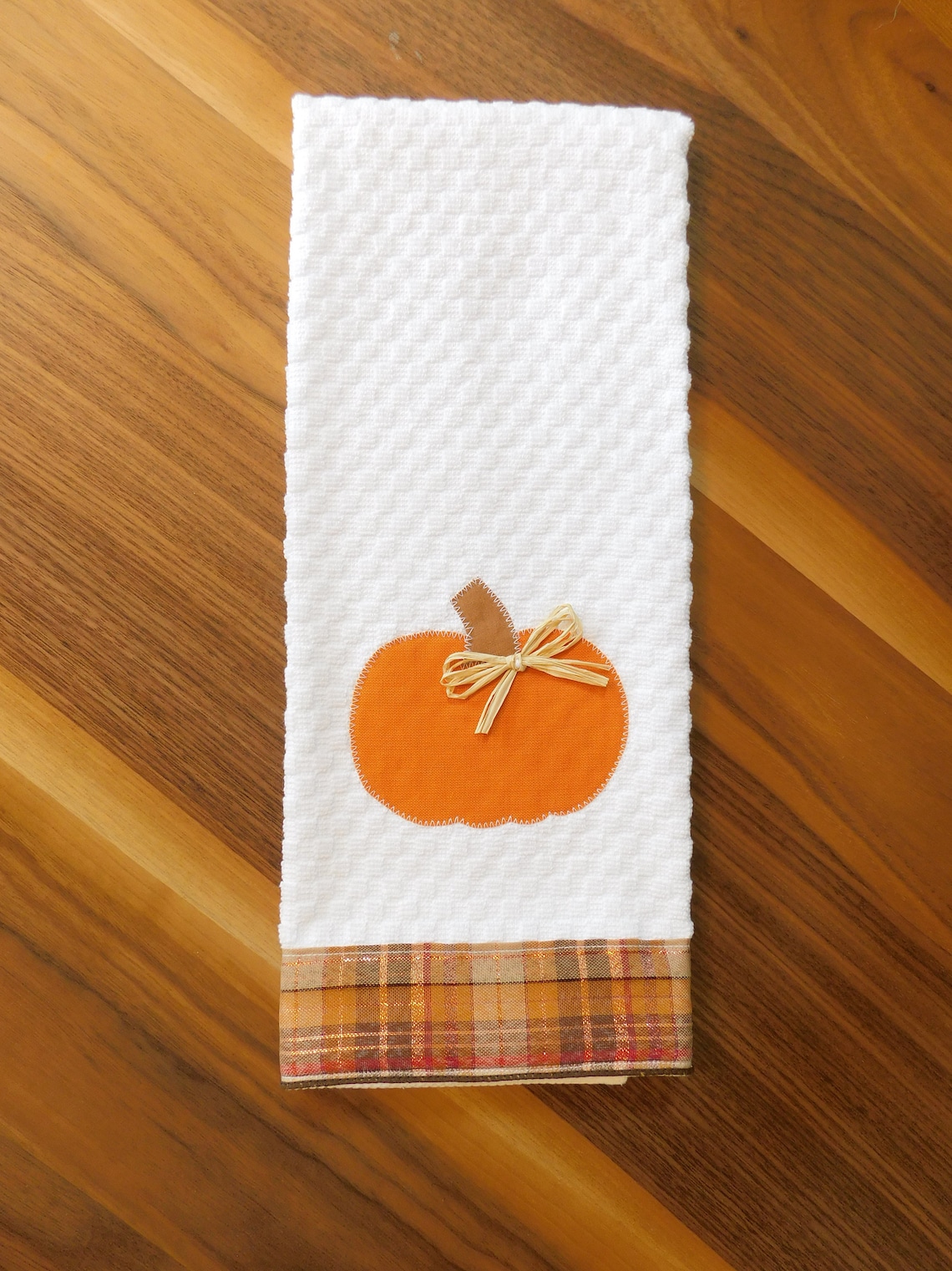 Fall Pumpkin Hand Towel-waffle Weave Kitchen Bathroom | Etsy