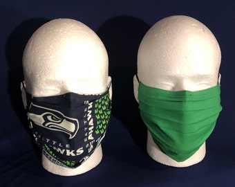 Seahawk Face Mask - Etsy