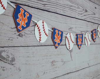 NY Mets Birthday Cake Topper/ny Mets Birthday Party/citi Field - Etsy