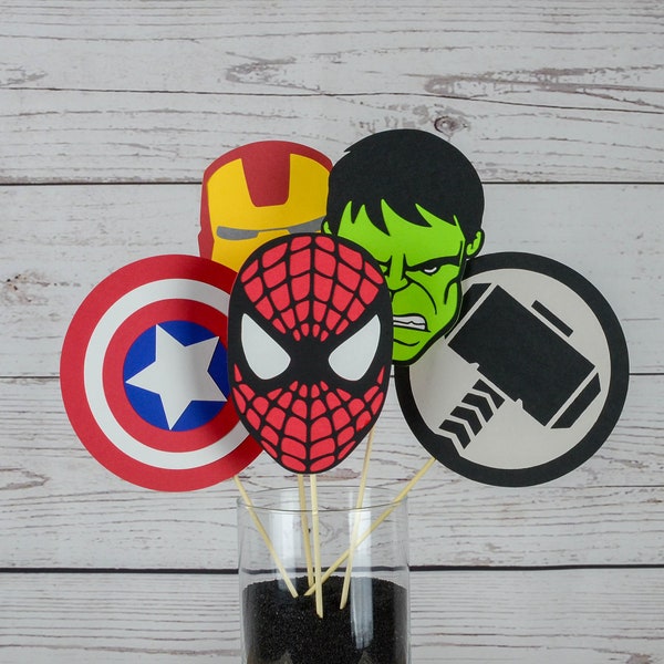 Superhero Party Decorations - Etsy