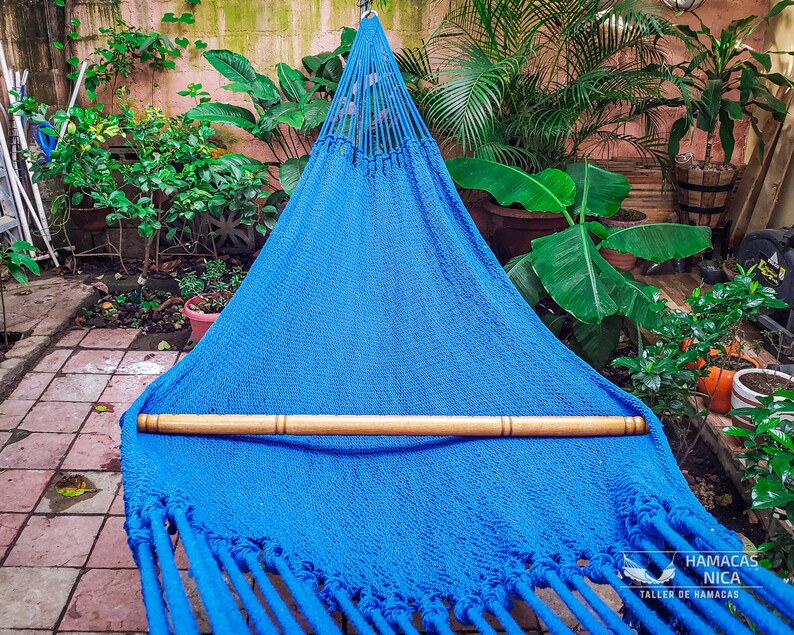 Hamaca Individual De Cuerdas Sin Madera Tejida a Mano Con - Etsy