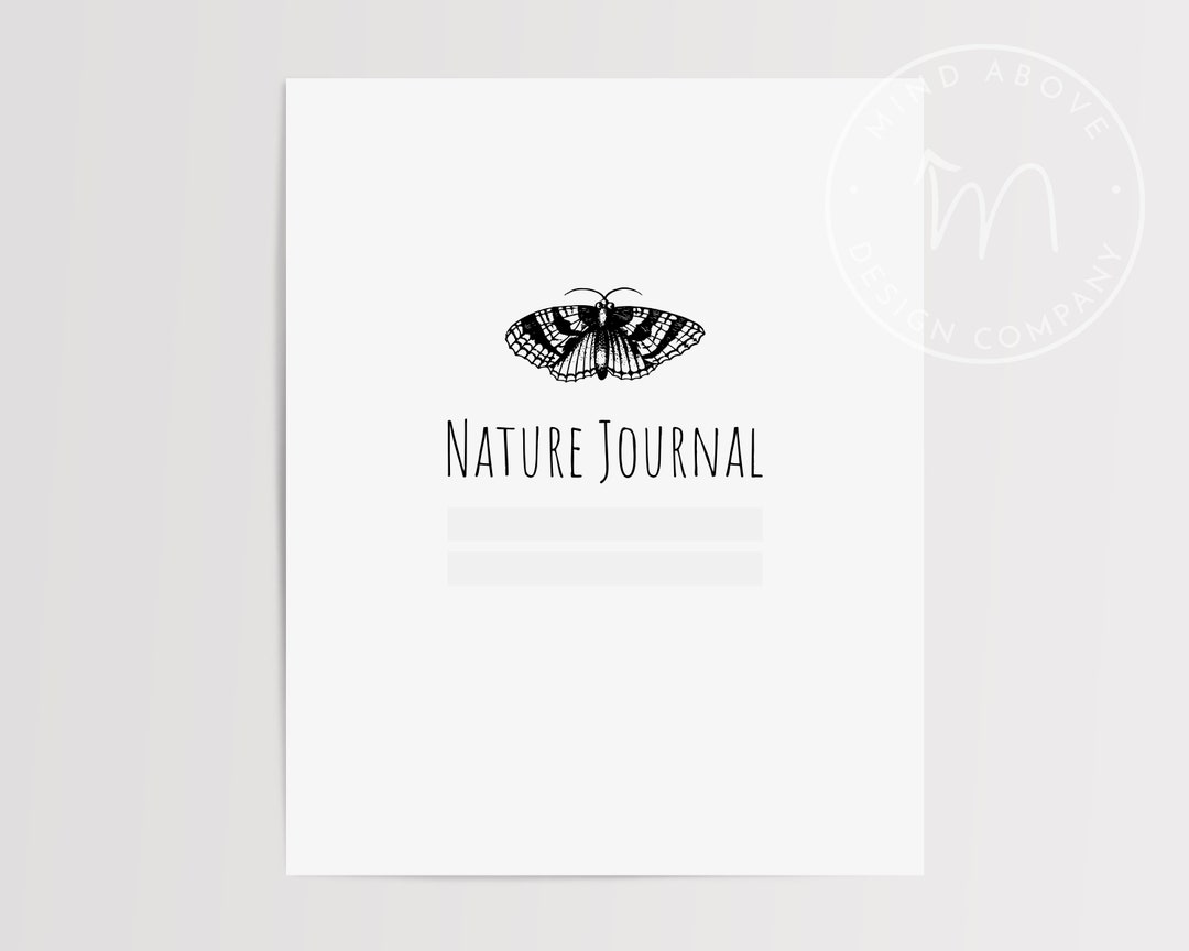 Charlotte Mason Nature Journal, Nature Journal for Kids, Nature Journal ...