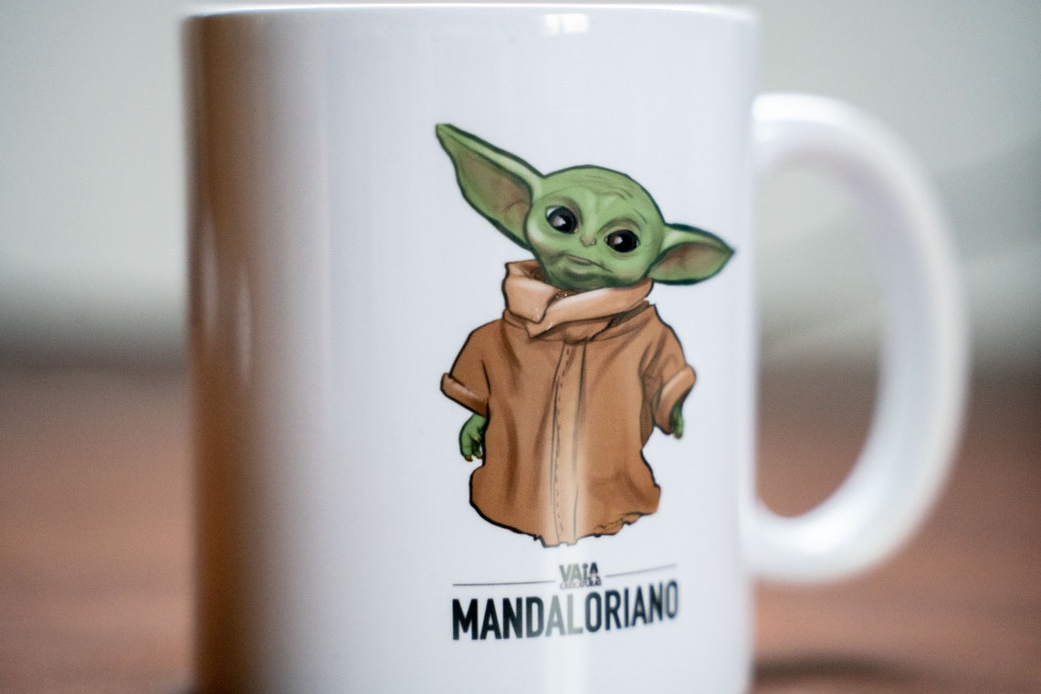 Grogu // Mug Grogu // Mug Star Wars // Baby Mandalorian Mug // - Etsy