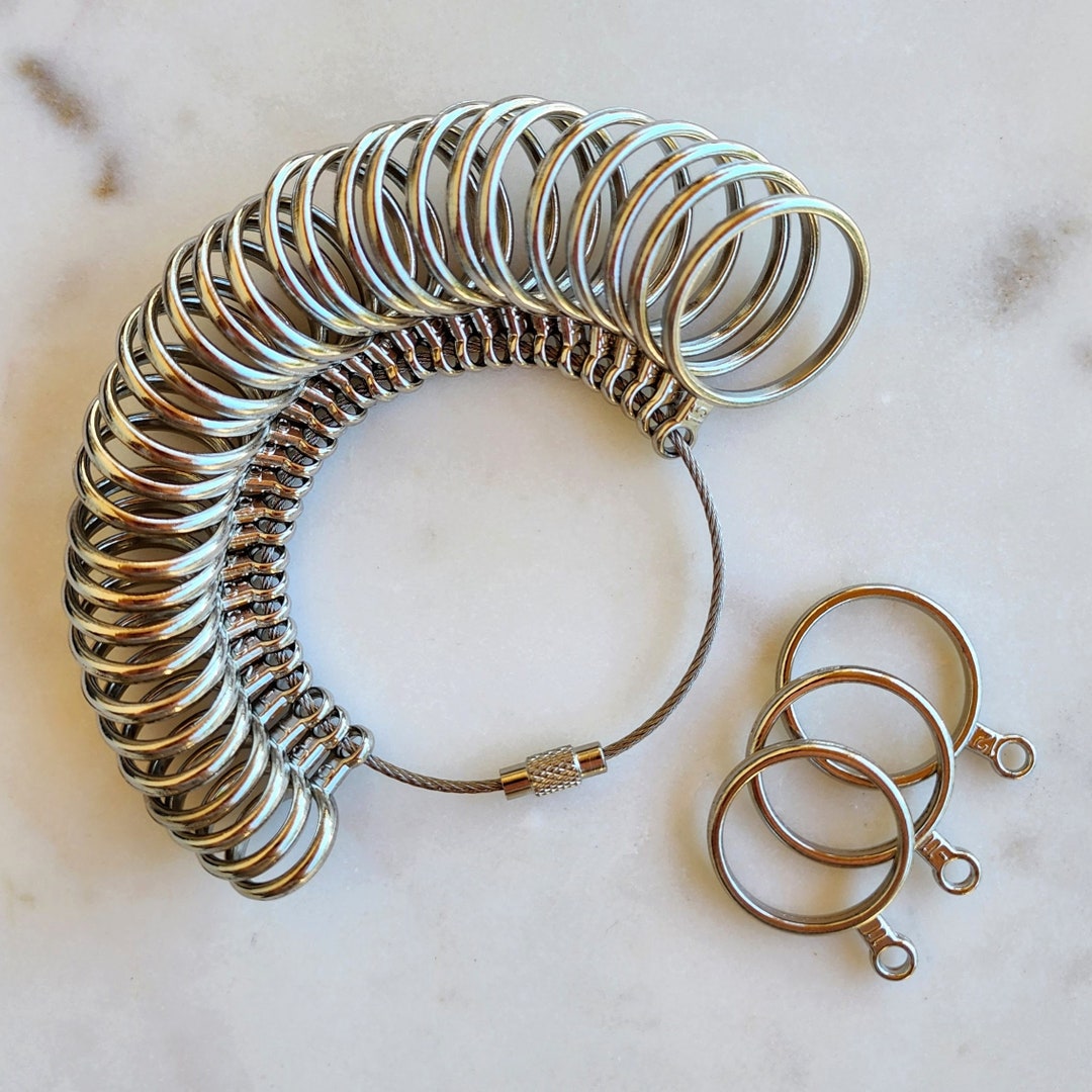 Ring Sizer for the Perfect Ring Fit, Size 0-15 With 1/2 Sizes, Choose ... Ring Sizer for the Perfect Ring Fit, Size 0-15 With 1/2 Sizes, Choose ...