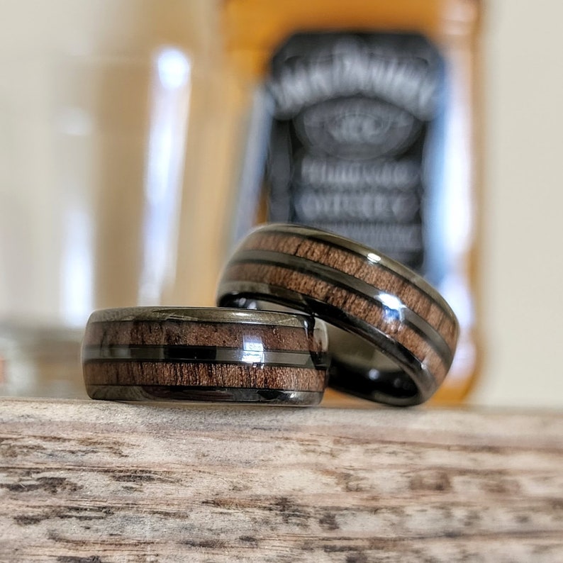 Whiskey Barrel Mens Ring
