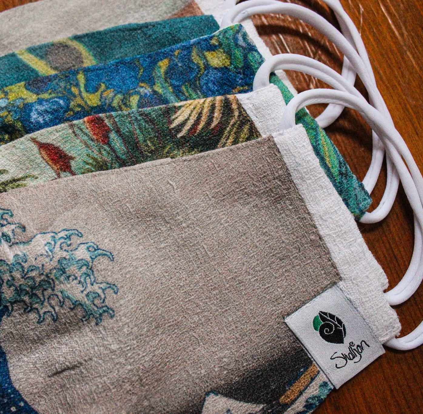 Good Vibes Only 3-layer Bamboo & Organic Cotton Facemask Good - Etsy