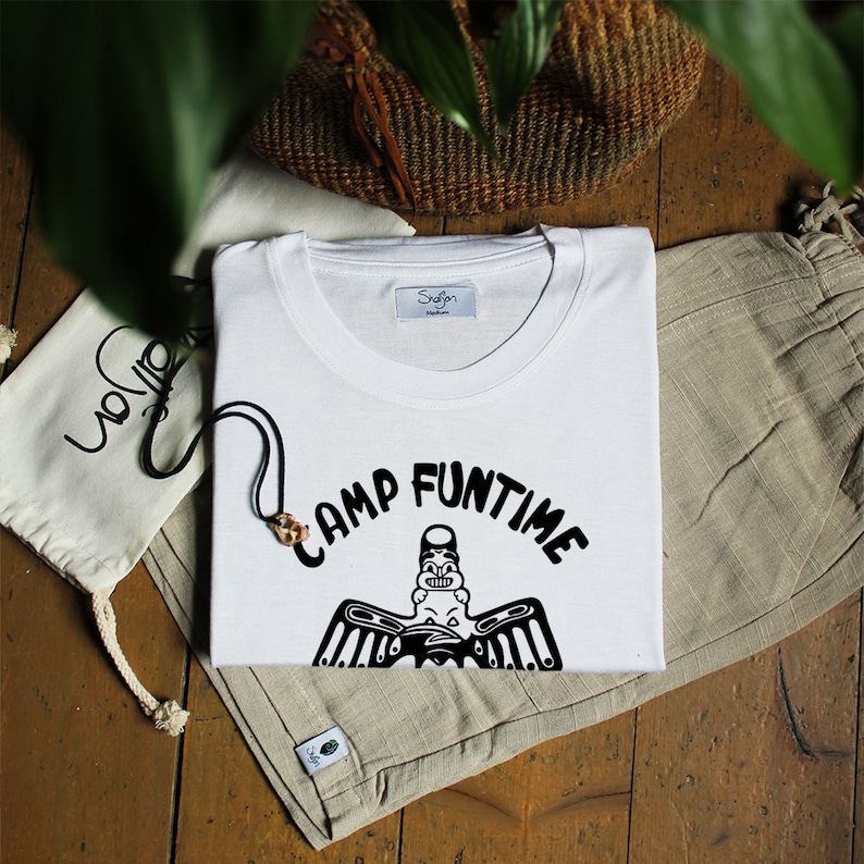 Camp Funtime, Iconic Blondie Tee, 100% Organic Bamboo, Grunge Aesthetic ...