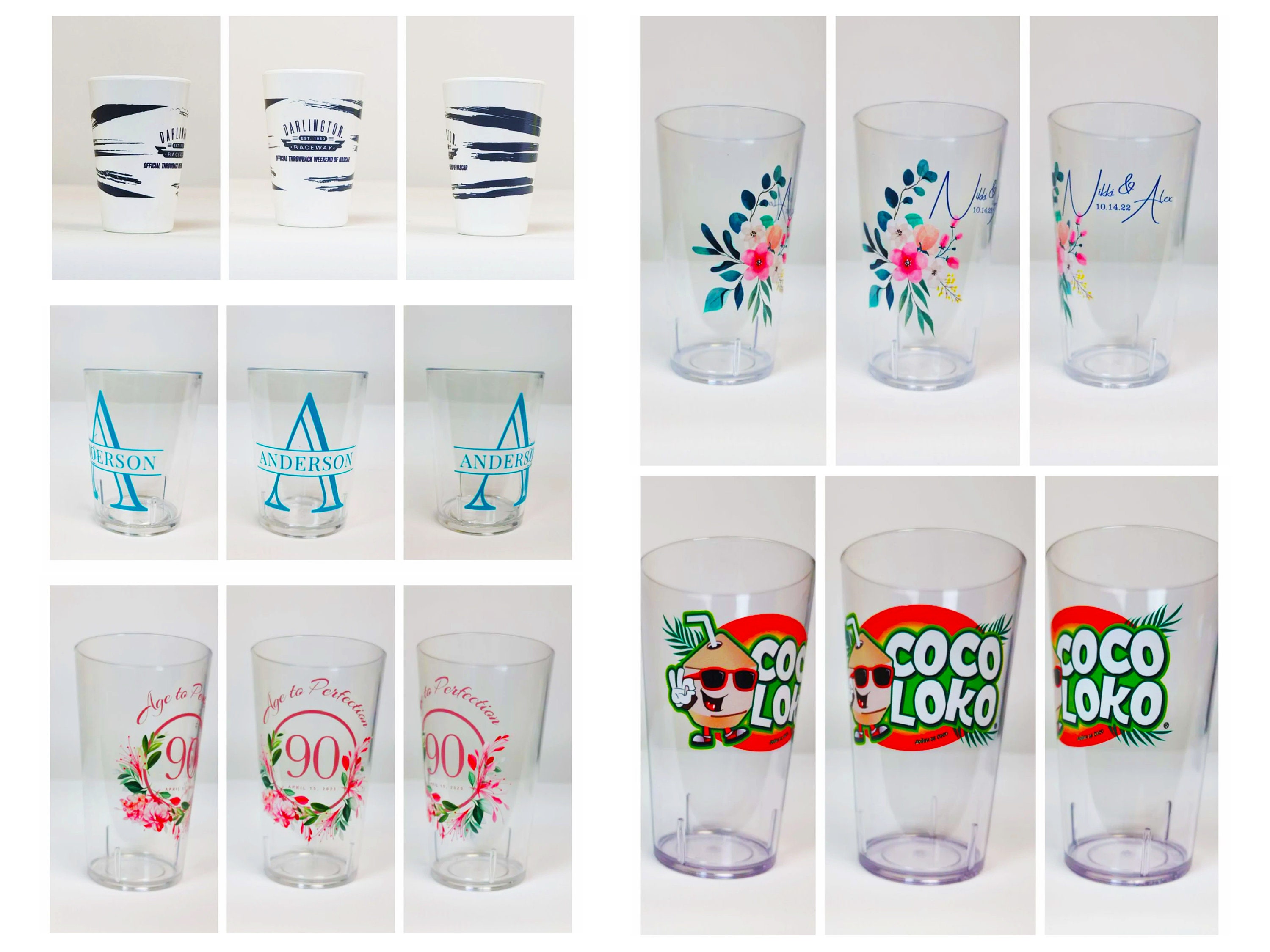 Custom Printed Cups for Any Events, 2oz,5oz,12,16,24oz, Premium Quality ...