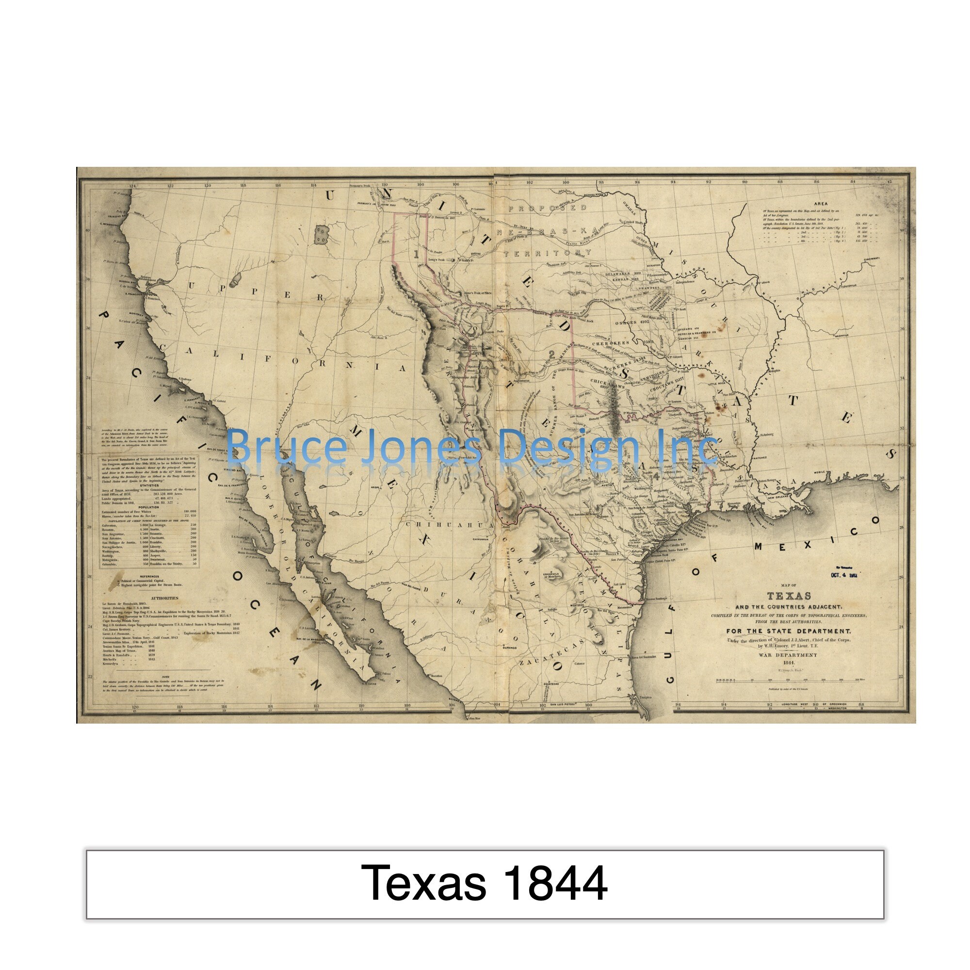 Vintage Texas Map Digital Paper - High Res Digital Instant Download JPG ...