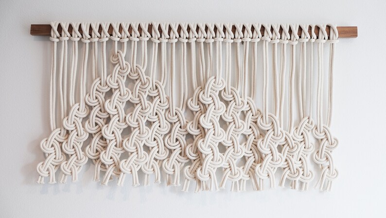 Contemporary Mountain Wave Macrame - Etsy