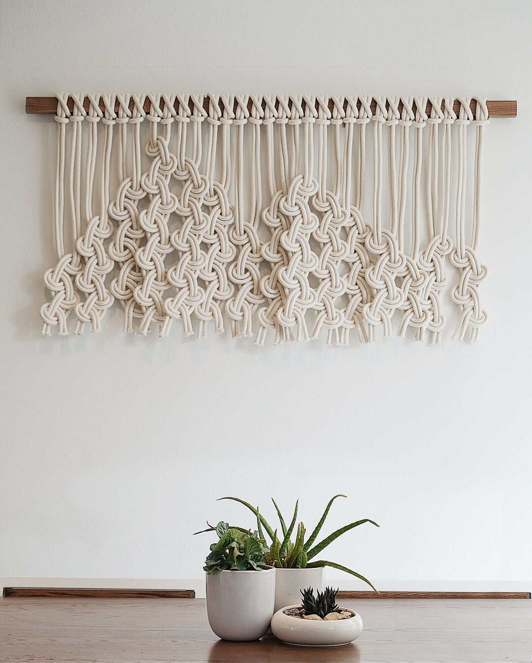 Contemporary Mountain Wave Macrame - Etsy