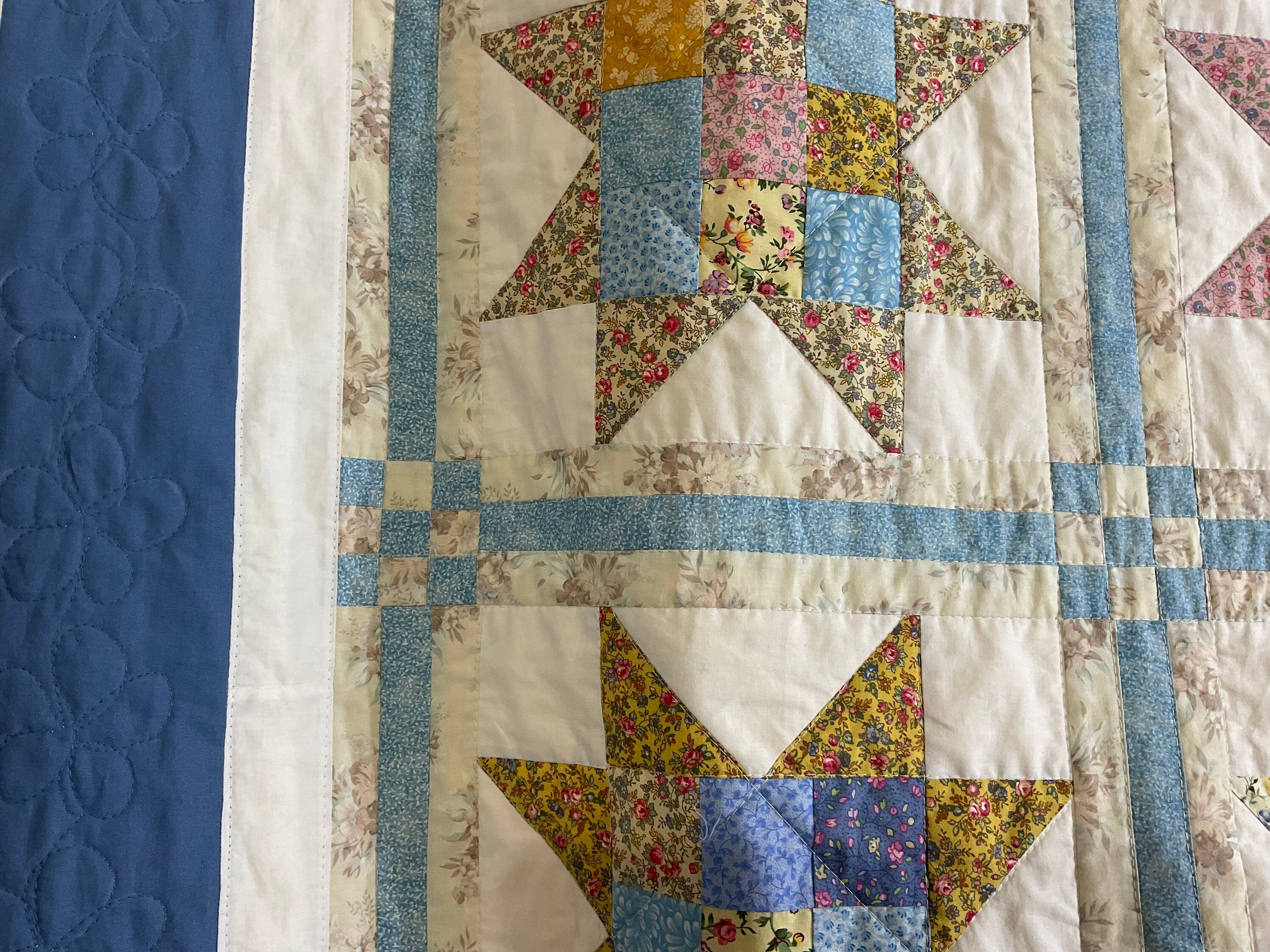 Homemade Patchwork Stars King Size Quilt Custom Order - Etsy