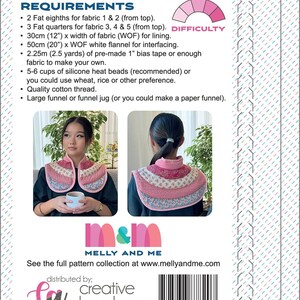 Warm Hug Weighted Shoulder & Neck Heat Pack Pattern Melly and Me - Etsy