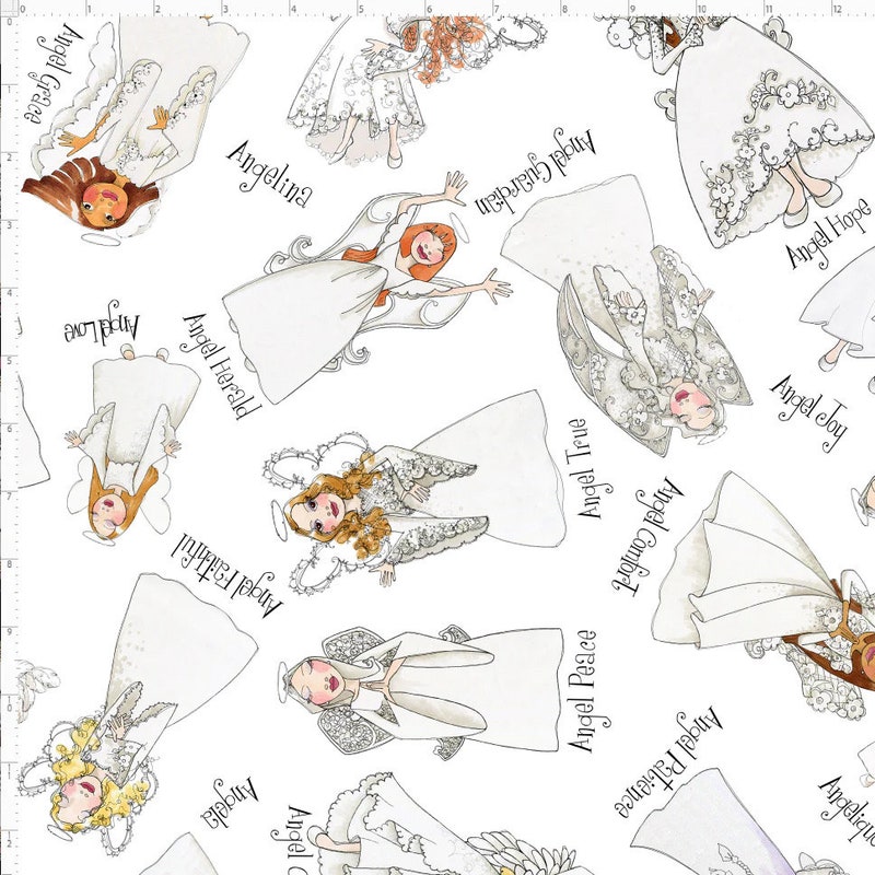 Angel Fabric - Etsy
